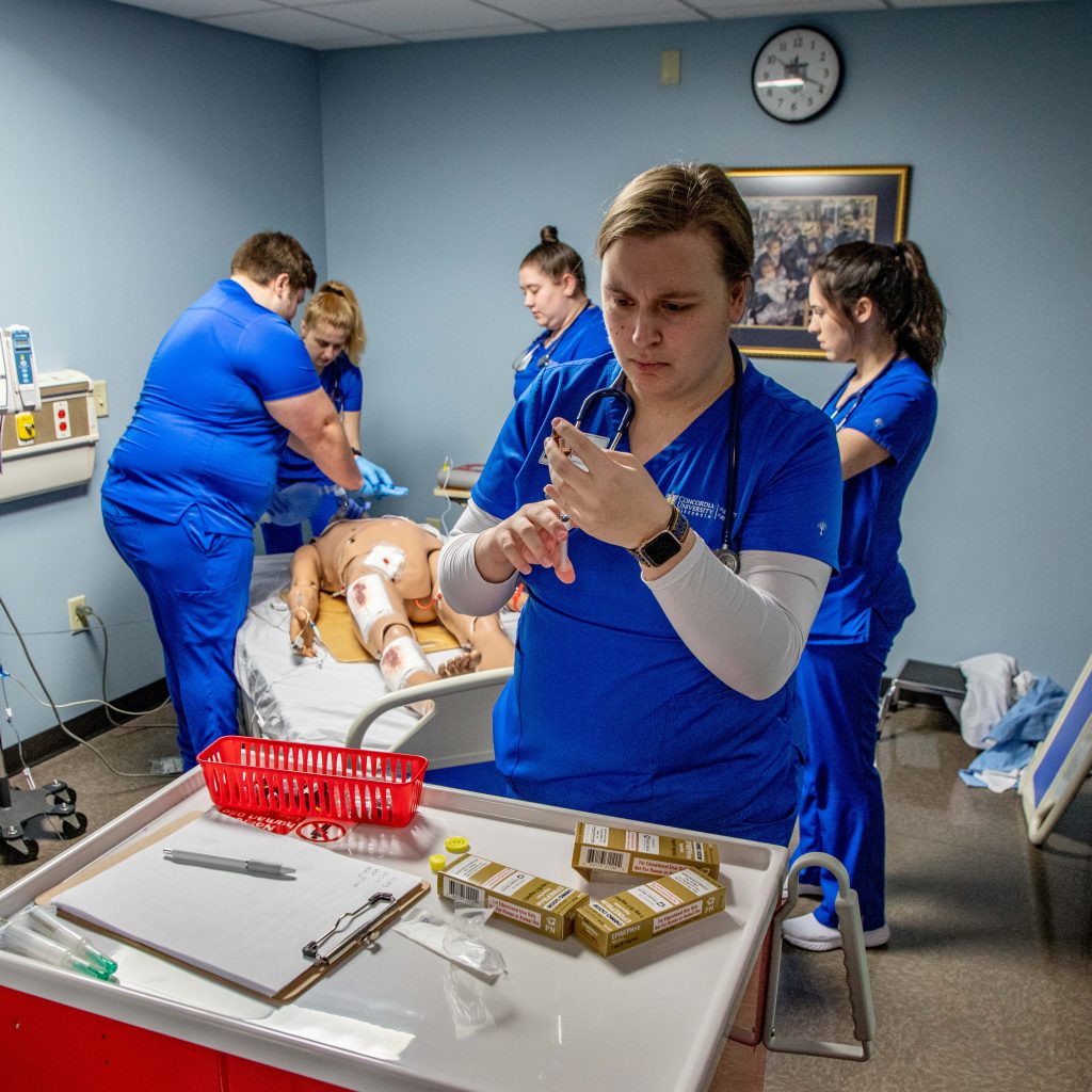 Code blue: CUW students test skills through simulation