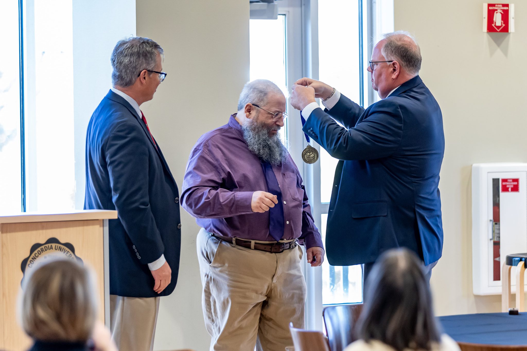 Honoring excellence: Dr. Mark J.P. Wolf recognized as CUW’s first ...