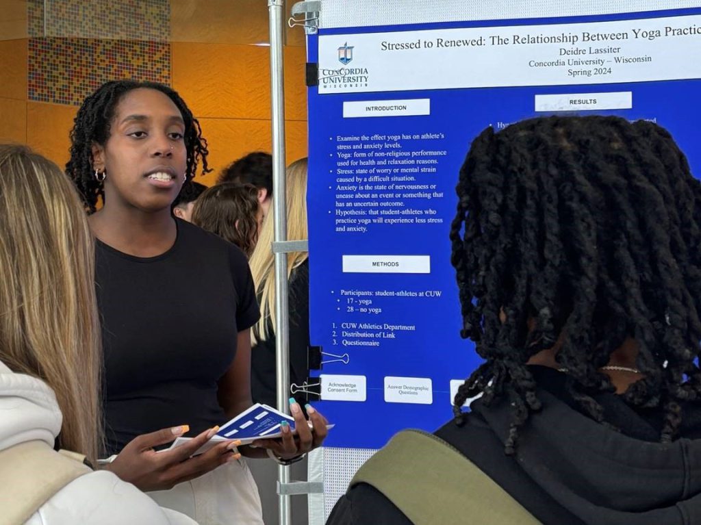 Poster fair showcases research efforts of outstanding CUW students
