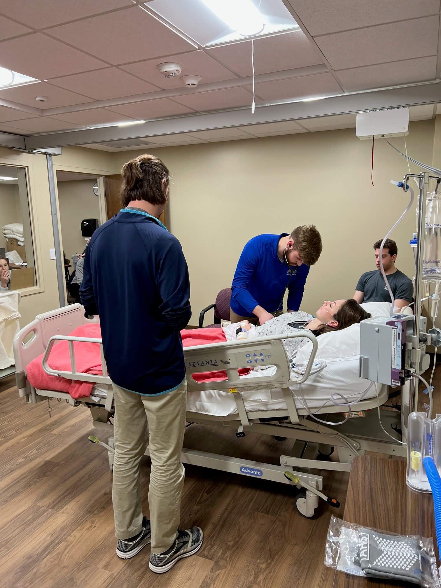 Using CUW's New Simulation Lab in Physical Therapy